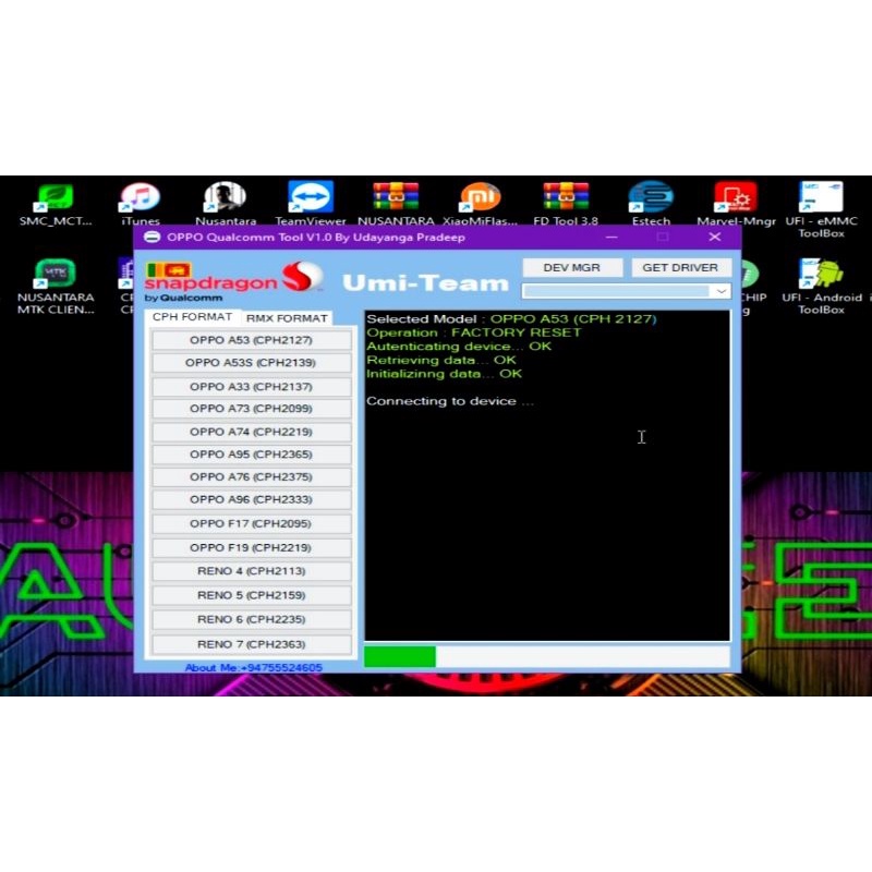 Jual Unlock Oppo Qualcomm Tool v2.0 support ufs permanent | Shopee ...