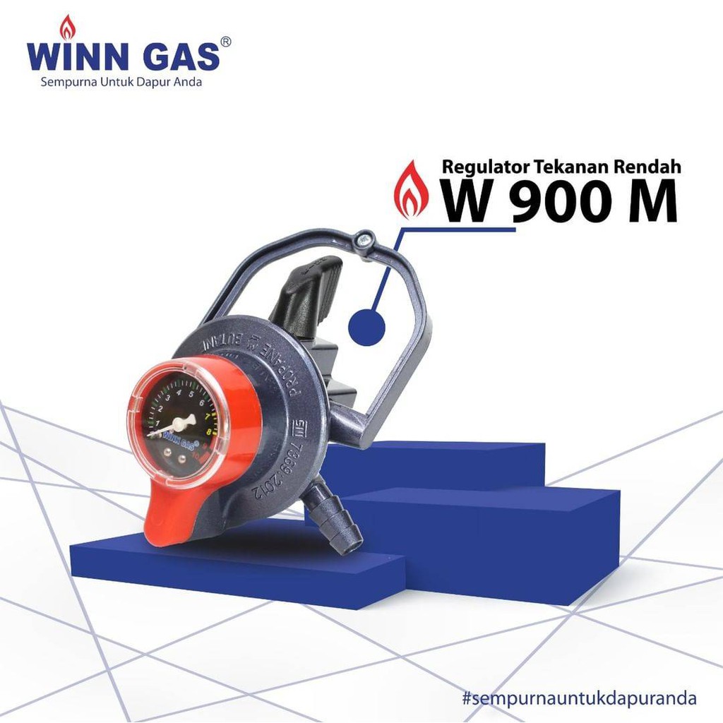 Jual REGULATOR GAS ELPIJI / LPG TEKANAN RENDAH WINN GAS W 900 METER ...