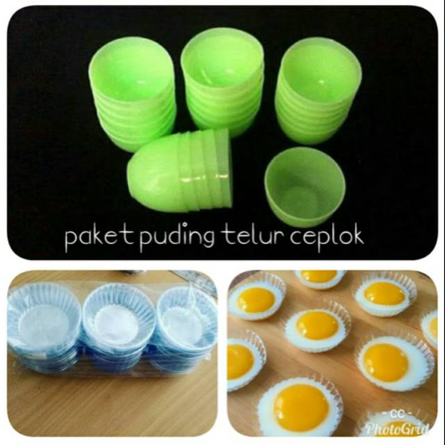 Jual paket puding telor ceplok | Shopee Indonesia