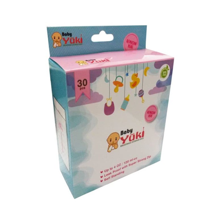 Jual Kantong ASI Baby Yuki breast milk bag 120ml breastmilk storage ...