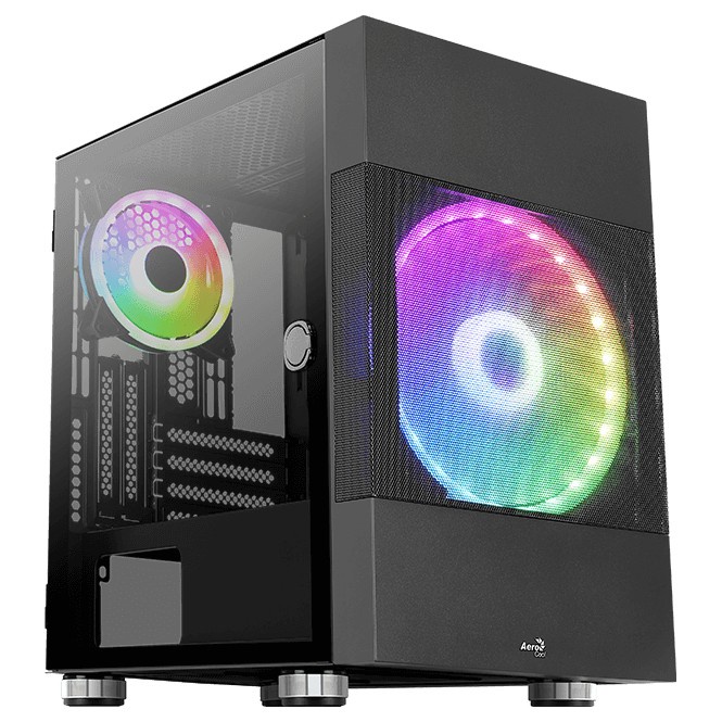 Jual Aerocool Atomic Mini Casing 200mm ARGB Fan, 120mm ARGB Fan ...