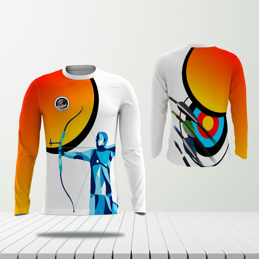 Jual Baju Kaos Jersey Olahraga Pria Panahan Archery Custom Full ...