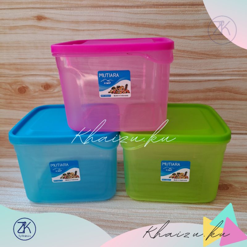 Jual Toples Kotak KMP 1100 ml / Toples kotak | Shopee Indonesia