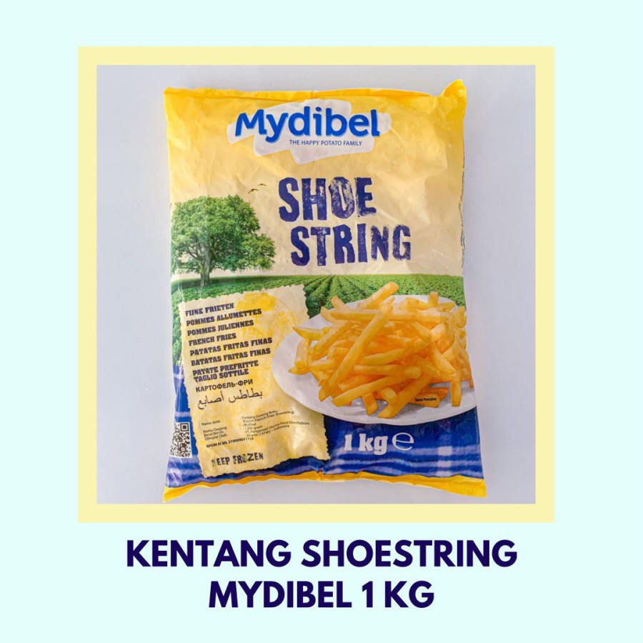 Jual Kentang Shoestring 1 kg , produk Mydibel - FROZEN FOOD | Shopee ...