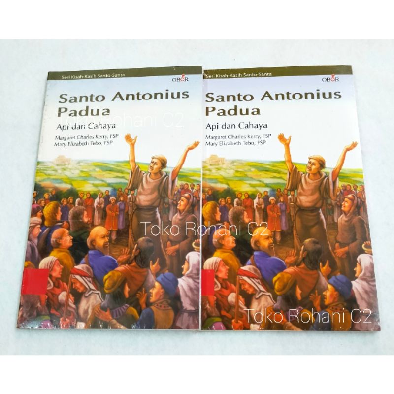 Jual Buku Santo Antonius Padua (Api dan Cahaya) - Buku Rohani - Buku ...