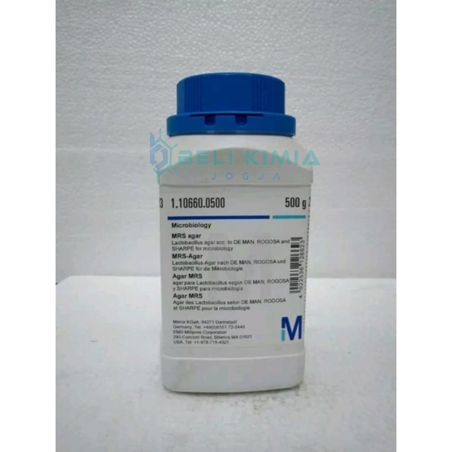 Jual MRS Agar Merck / MRS Agar / Media MRS Agar / MRSA | Shopee Indonesia
