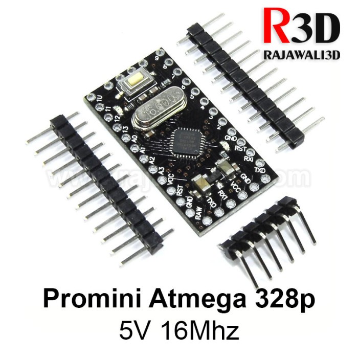 Jual Promini Atmega ATMEGA 328p 5V 16Mhz Compatible Arduino Promini Updated | Shopee Indonesia