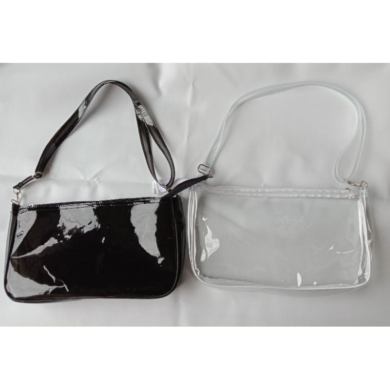 Jual Tas transparan Katy Tas selempang transparan | Shopee Indonesia