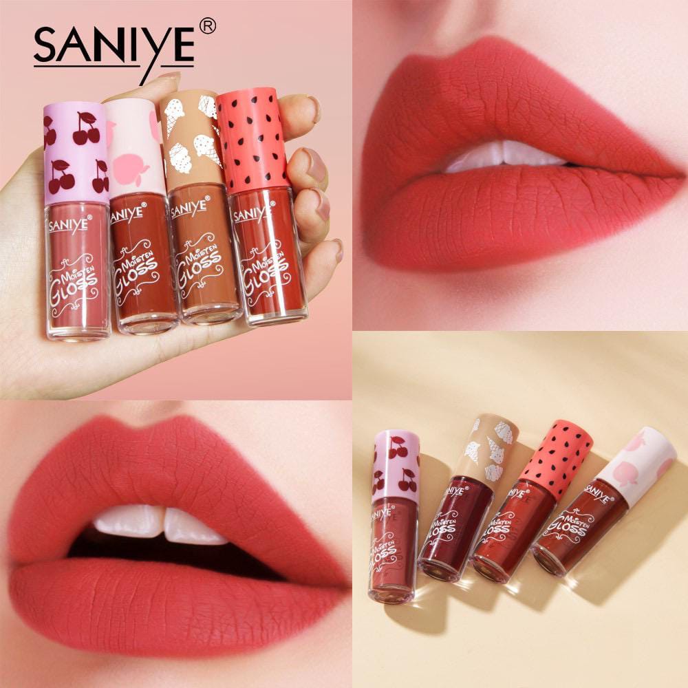 Jual SANIYE Matte Lip Tint Liptint Tahan Air L1152 | Shopee Indonesia
