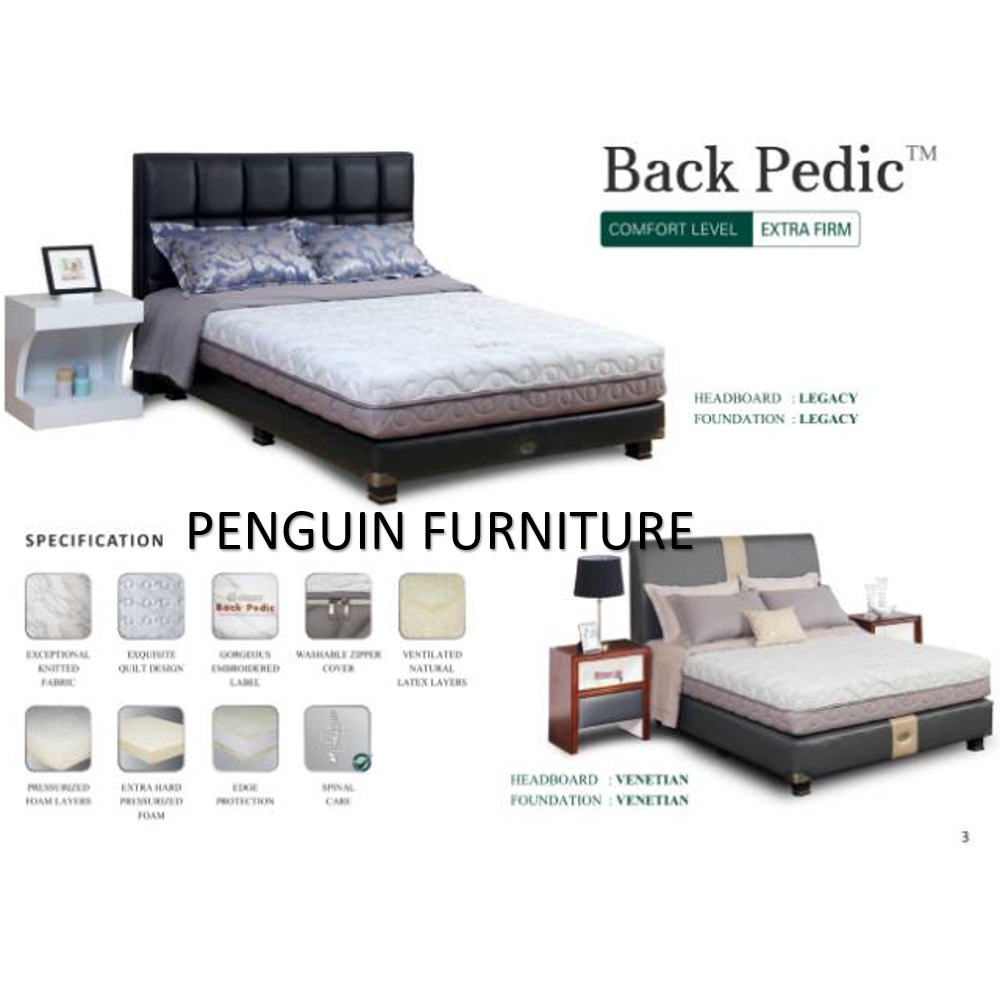Jual BACK PEDIC GUHDO LATEX+REBONDED ORTHOPEDIC SERIES VENETIAN T.26CM ...