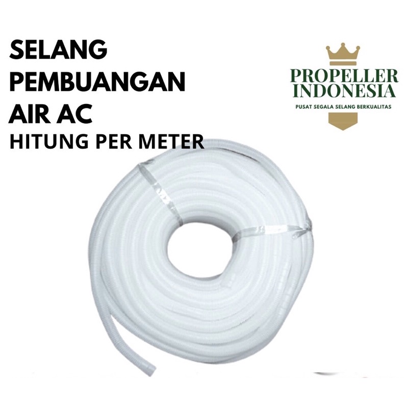 Jual Selang Pembuangan Air AC Drain Flexible 5/8 Per 1 Meter | Shopee ...