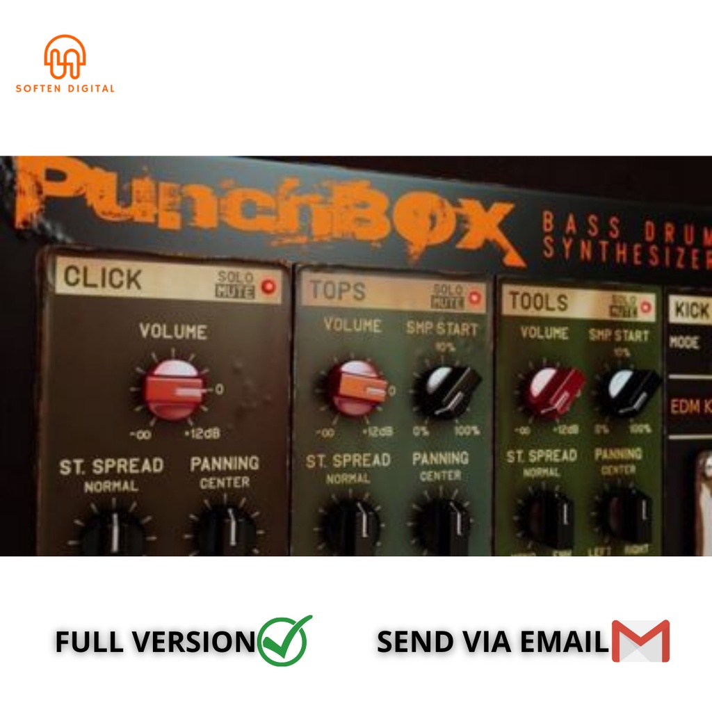 Jual D16 PunchBOX 1 VST Plugin virtual instrument designed for creating ...