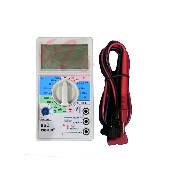 Jual Multimeter Digital DEKKO 86D | Avometer | Shopee Indonesia