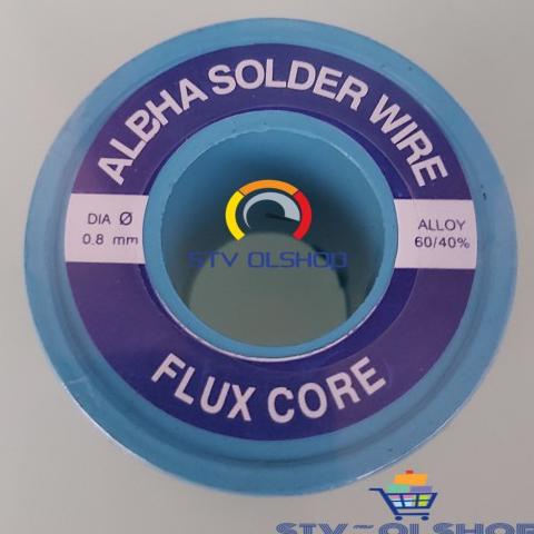 Jual Timah Alpha / Timah Solder Alpha 60/40% 0,8Mm 250 Gram | Shopee ...