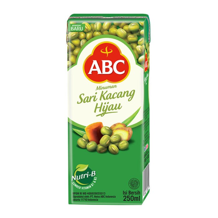 Jual Abc Mung Bean Drink 250Ml | Shopee Indonesia