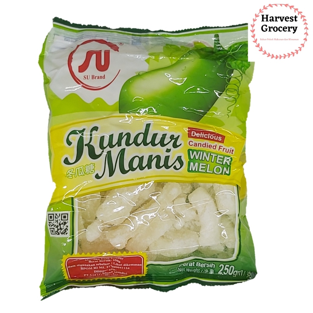 Jual Gula Buah Kundur Manis - Candied Fruit Winter Melon 250 gr ...