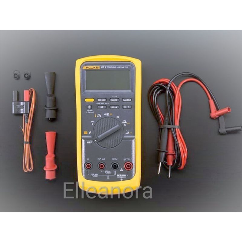 Jual Industrial True RMS Multimeter with Temperature Fluke 87V Original ...