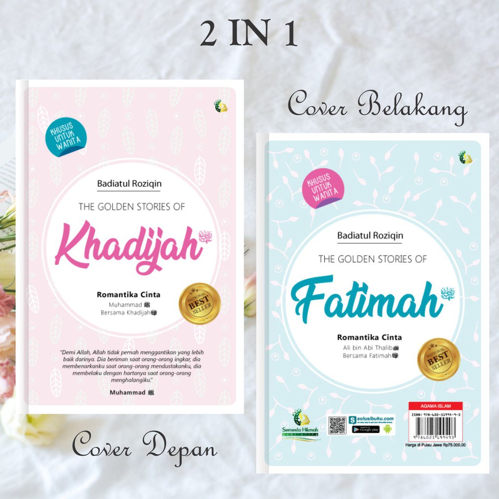 Jual The Golden Stories of Khadijah dan Fatimah 2in1 Buku Islami Buku ... Jual The Golden Stories of Khadijah dan Fatimah 2in1 Buku Islami Buku ...