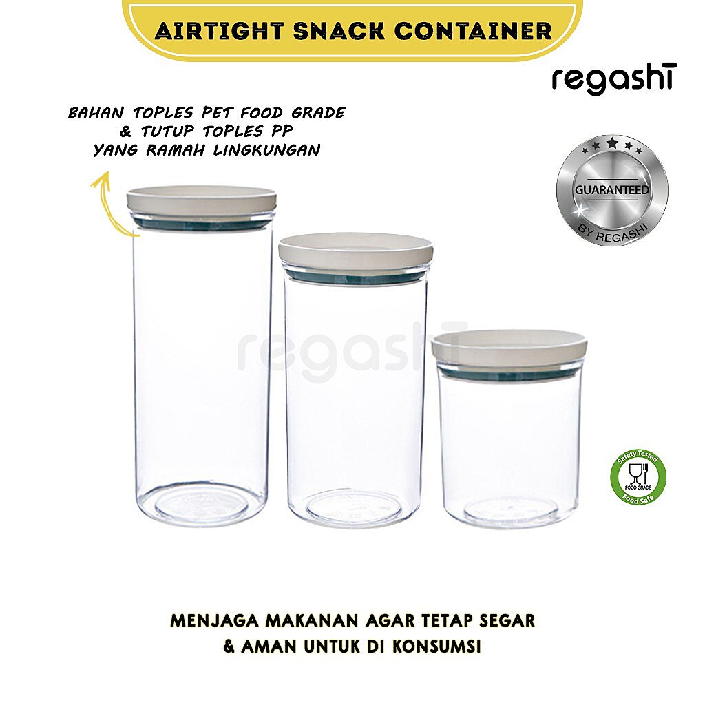 Jual Regashi Toples Bulat Transparan Tempat Makanan Serbaguna Kokoh ...