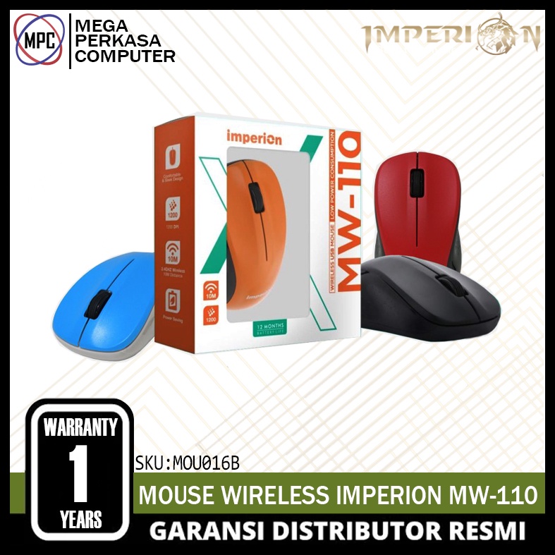 Jual Mouse Wireles Imperion MW-110 Original | Shopee Indonesia