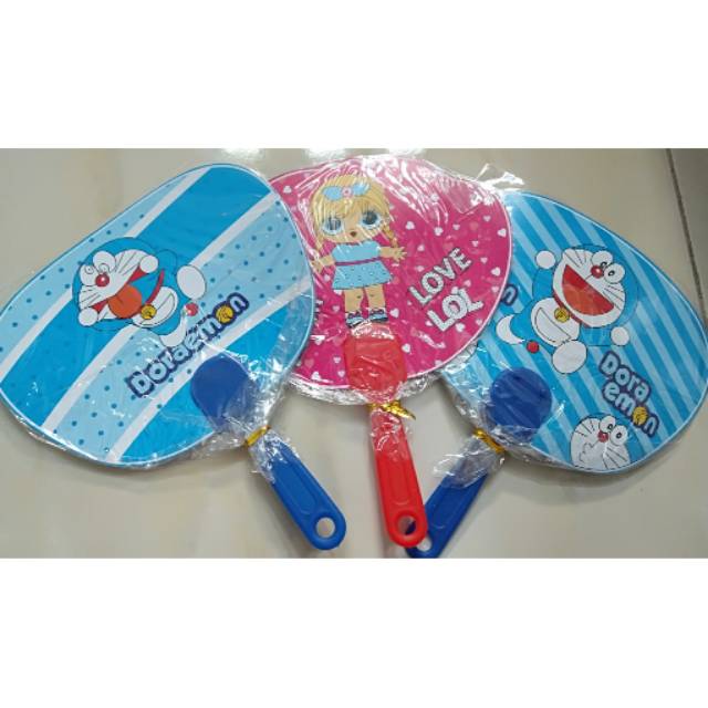 Jual ISI 50 PCS SOUVENIR KIPAS KARAKTER SOUVENIR KIPAS DORAEMON ...