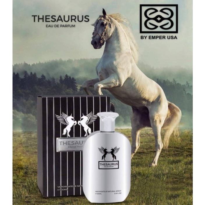 Jual Parfum Thesaurus by Emper UAE 100 ml EDP dupe PDM Pegasus | Shopee ...