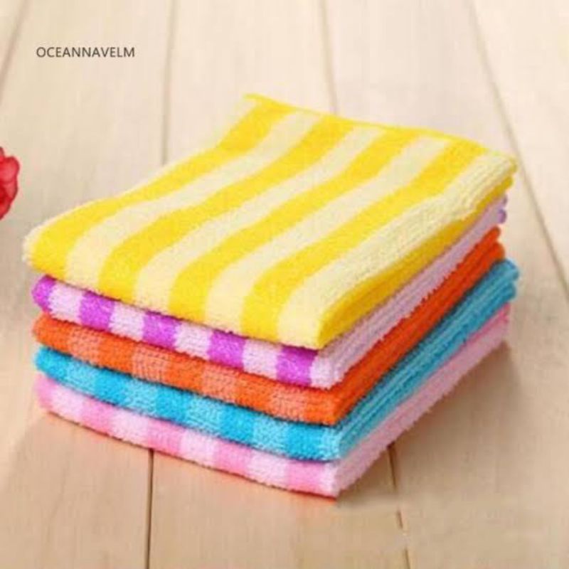 Jual Lap Handuk Garis Warna / Lap Dapur Serbaguna / Handuk Tangan ...