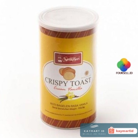 Jual Kartika Sari - Crispy Toast Vanila Kaleng Bagelen Oleh Oleh ...