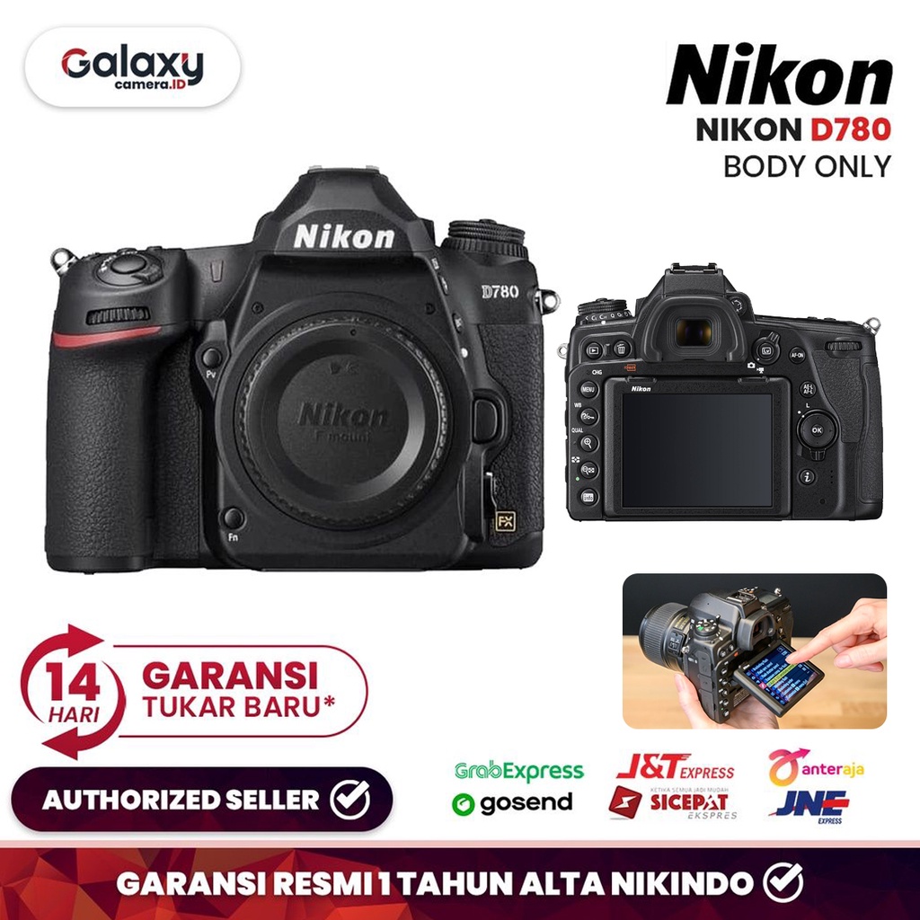 Jual Nikon D780 Body Nikon D 780 BO Nikon D-780 DSLR Kamera GARANSI RESMI | Shopee Indonesia