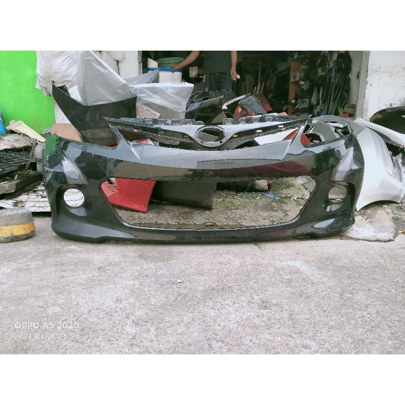 Jual bemper depan avanza veloz 2012 2013 2014 2015 sekond original ...