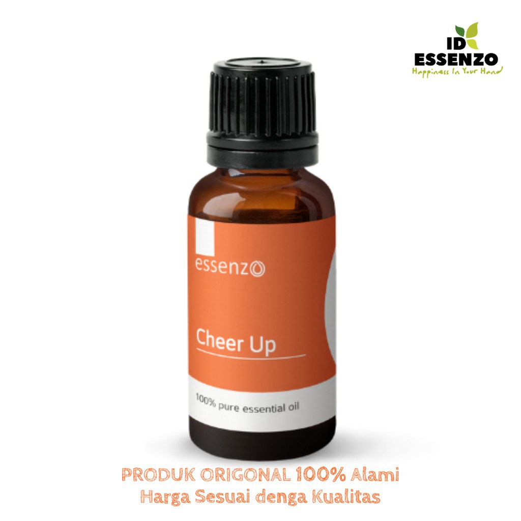 Jual Herbal Essential Oil Cheer Up by Essenzo - 10 mL | Shopee Indonesia