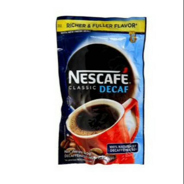 Jual Nescafe classic Decaf 80g | Shopee Indonesia