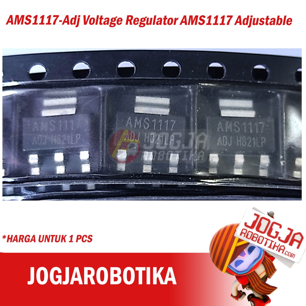 Jual AMS1117-Adj Voltage Regulator AMS1117 Adjustable | Shopee Indonesia