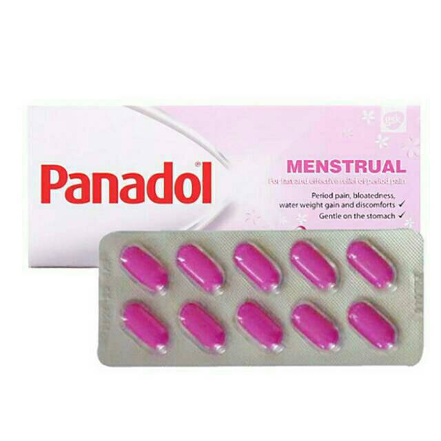 Jual Panadol Menstrual Original Malaysia ( for Period Pain Relief ...