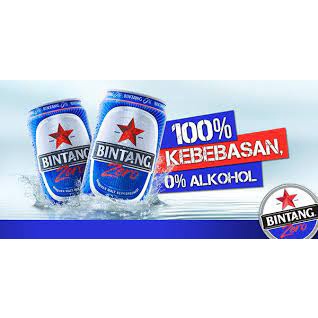 Jual bintang zero 0.0% soft drink 330ml kaleng | Shopee Indonesia