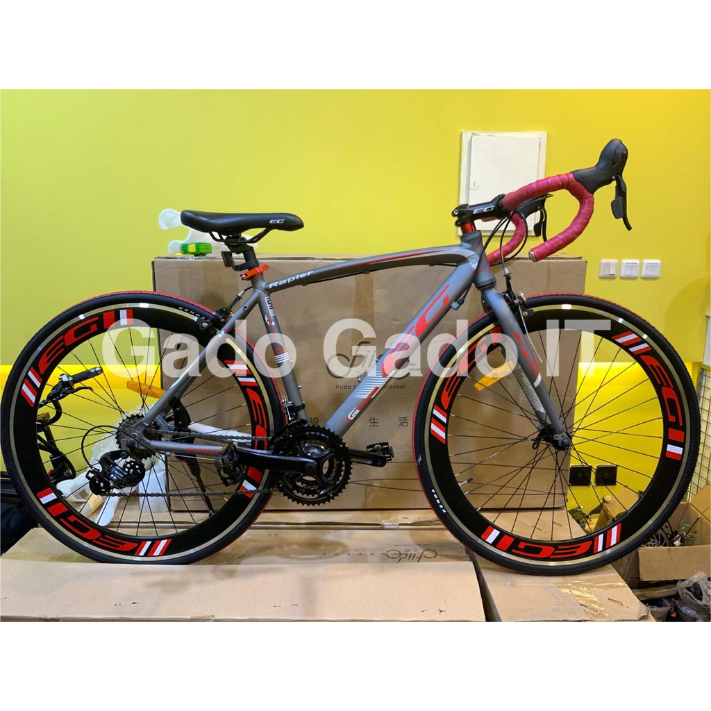 Jual SEPEDA ROADBIKE EVERGREEN ROAD BIKE 7 SPEED | Shopee Indonesia