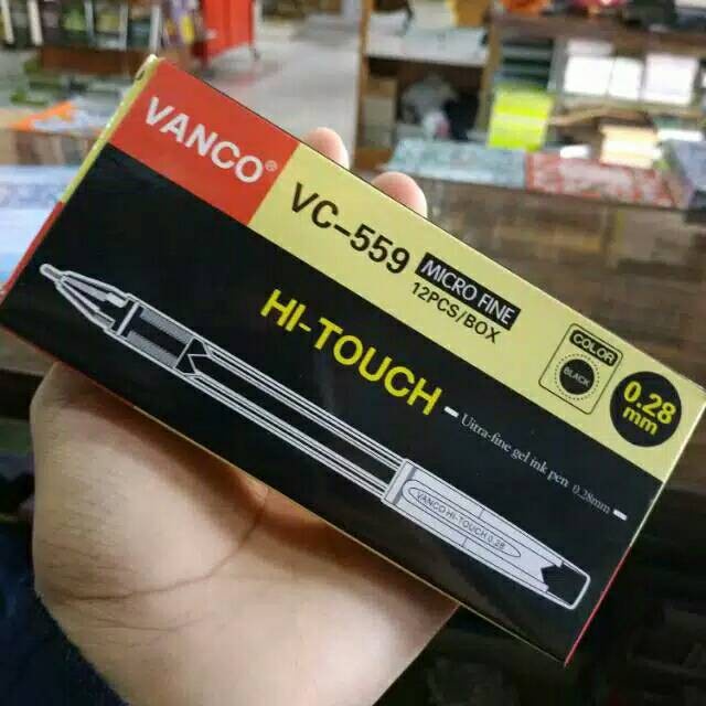 Jual PULPEN GEL VANCO HI-TOUCH VC-559 | Shopee Indonesia