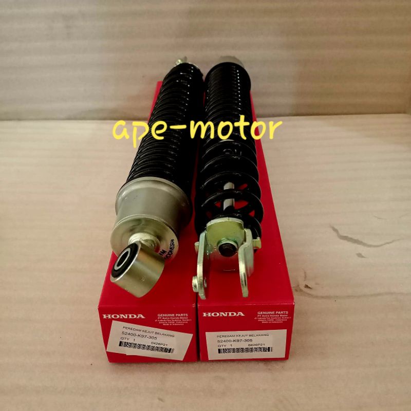 Jual SHOCK BELAKANG PCX 150 52400-K97-305 ORIGINAL HONDA SEPASANG | Shopee Indonesia
