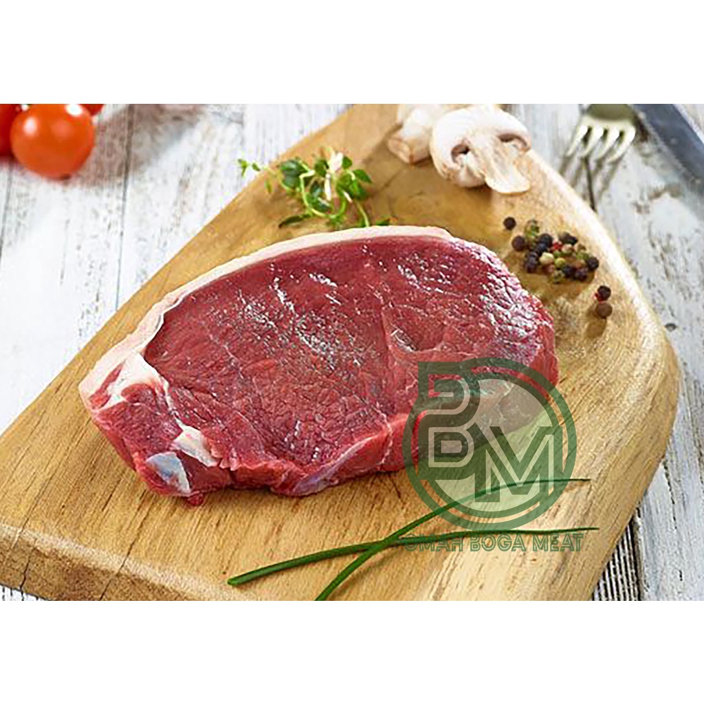 Jual Beef Sirloin Steak Import HND cut -+5 pcs/ Daging sirloin potongan ...