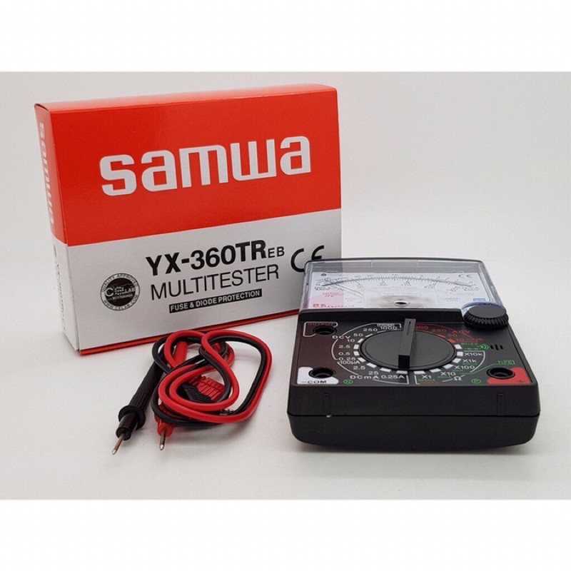 Jual Multitester Multimeter Avometer Analog SAMWA YX-360TR ORIGINAL 100 ...