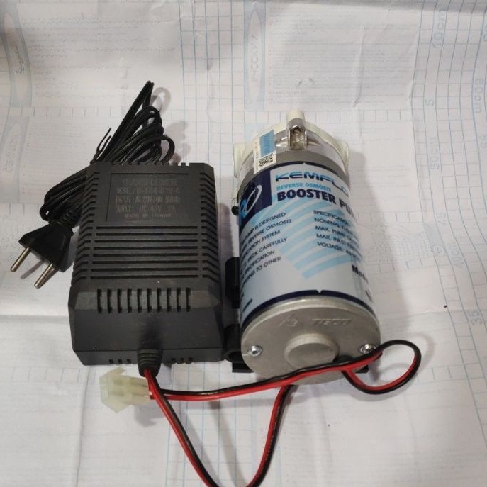 Jual Booster pump Kemflo 48V + adaptor 2A pompa | Shopee Indonesia