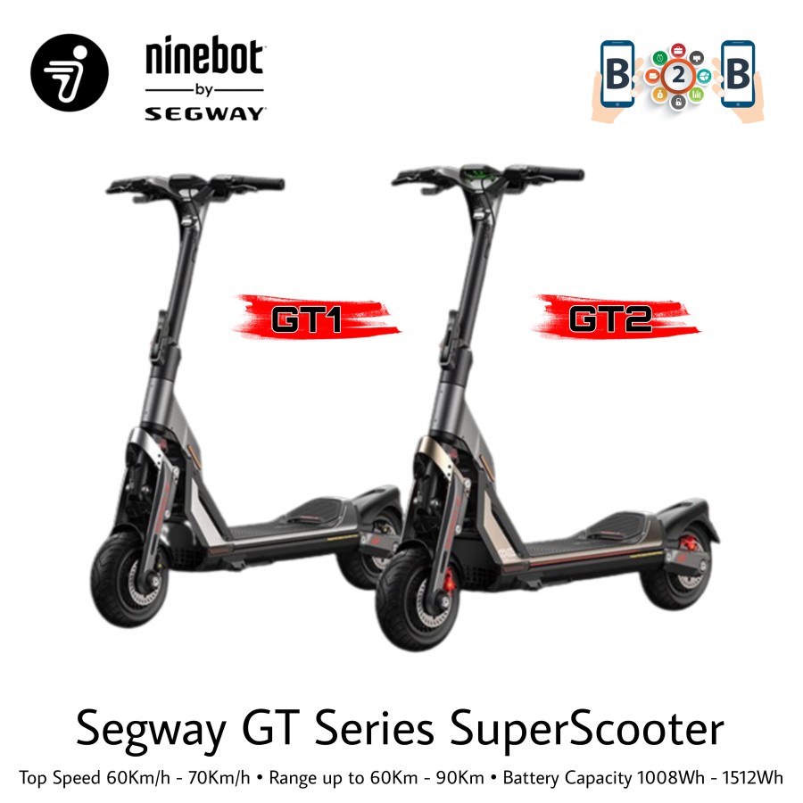 Jual Segway GT Series Super Scooter GT1 / GT2 Ninebot by Segway ...