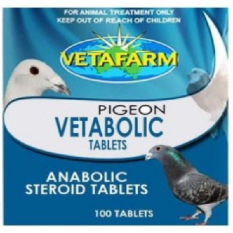 Jual Vetabolic Vetafarm Isi 10 Butir Vitamin Burung Merpati Balap ...