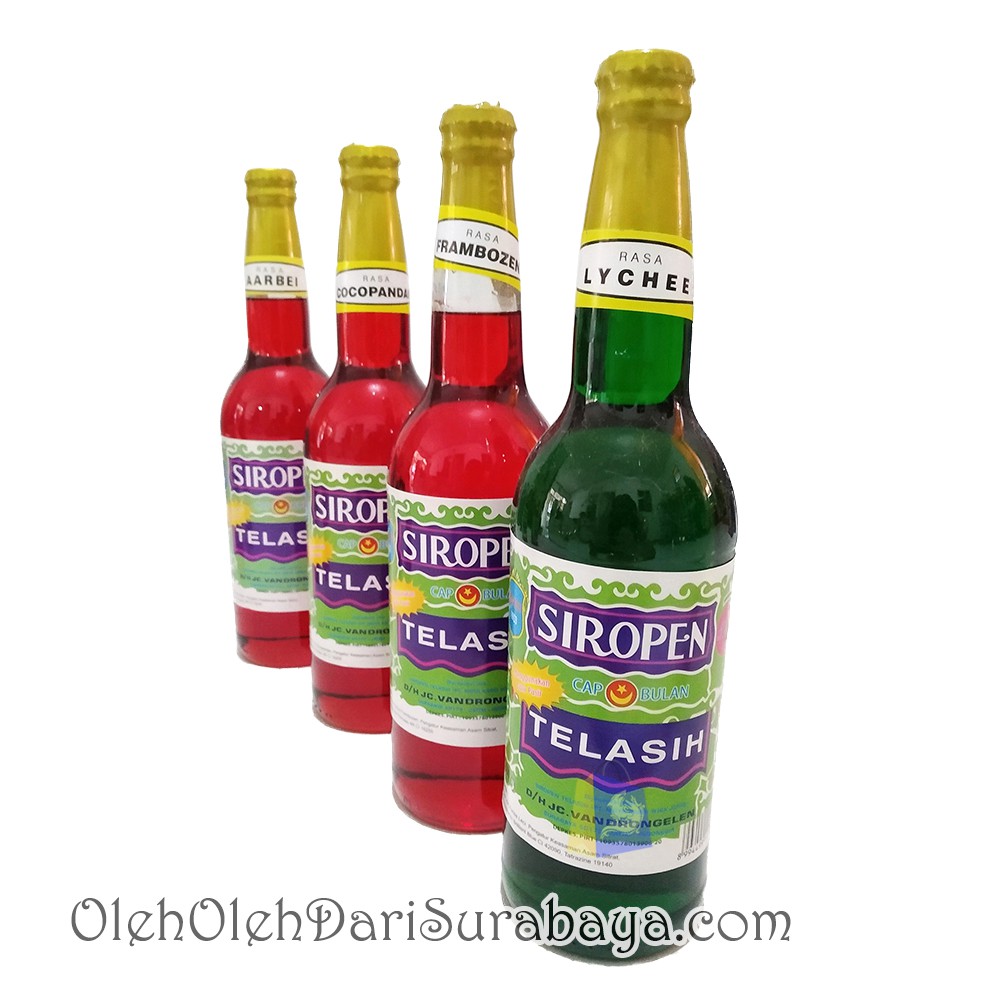 Jual Sirup Siropen Telasih cap BULAN (botol kaca) | Shopee Indonesia