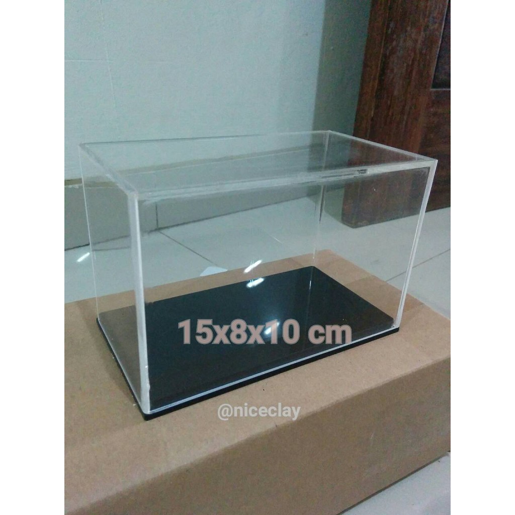 Jual Kotak display akrilik Acrylic box 15x8x10 cm kotak pajangan ...