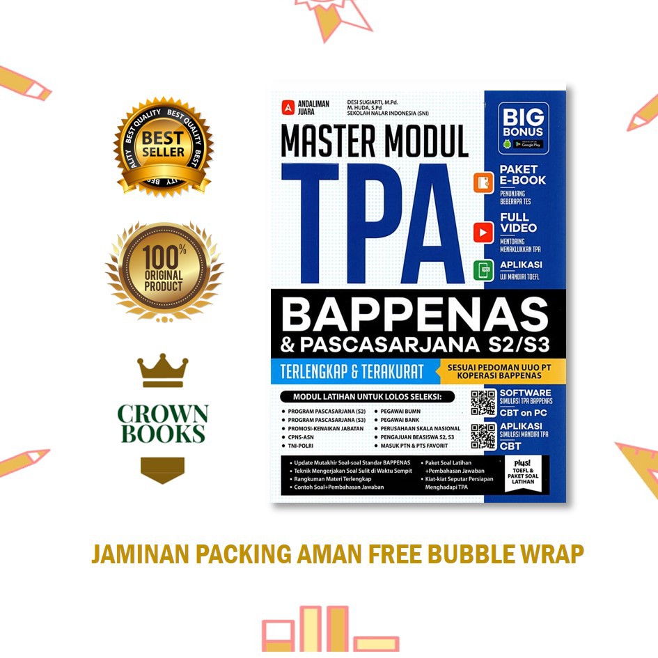Jual MASTER MODUL TPA BAPPENAS & PASCASARJANA S2/S3 (TERLENGKAP & TERUPDATE) | Shopee Indonesia