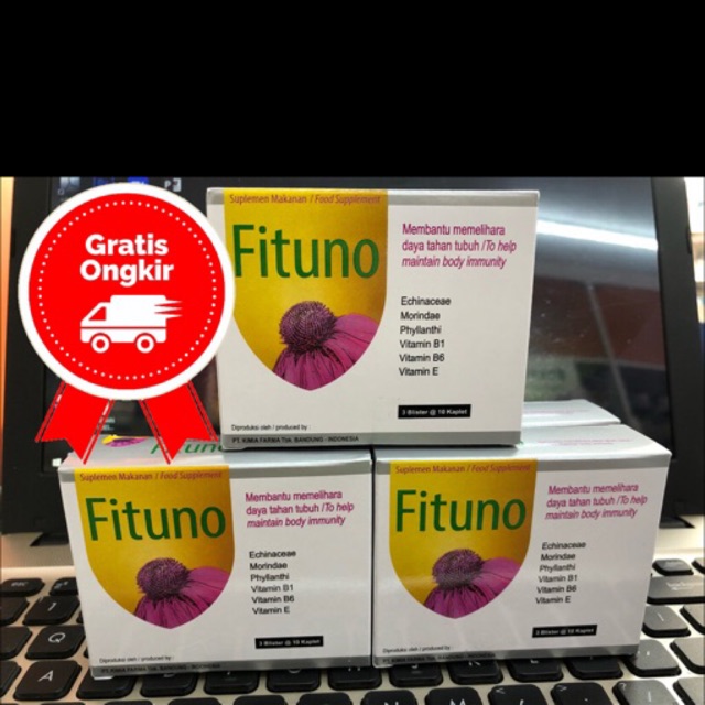 Jual FITUNO MULTIVITAMIN (Echinacea, Morinda, Phyllanthi, Vitamin E, B ...