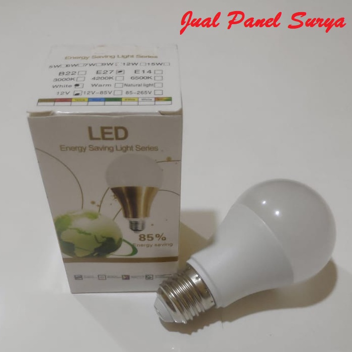 Jual Lampu Bohlam LED DC 12v 5w 5 watt 5watt ERASUN | Shopee Indonesia