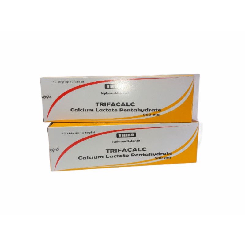 Jual Trifacalc 500mg Strip isi 10 Tablet | Shopee Indonesia