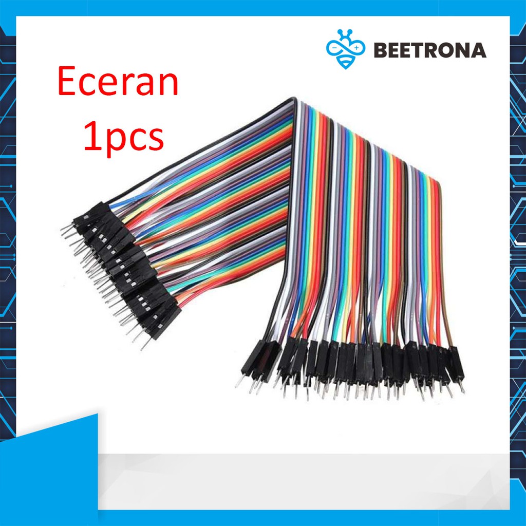 Jual Jumper Cable Male to Male Kabel untuk Arduino 30cm | Shopee Indonesia